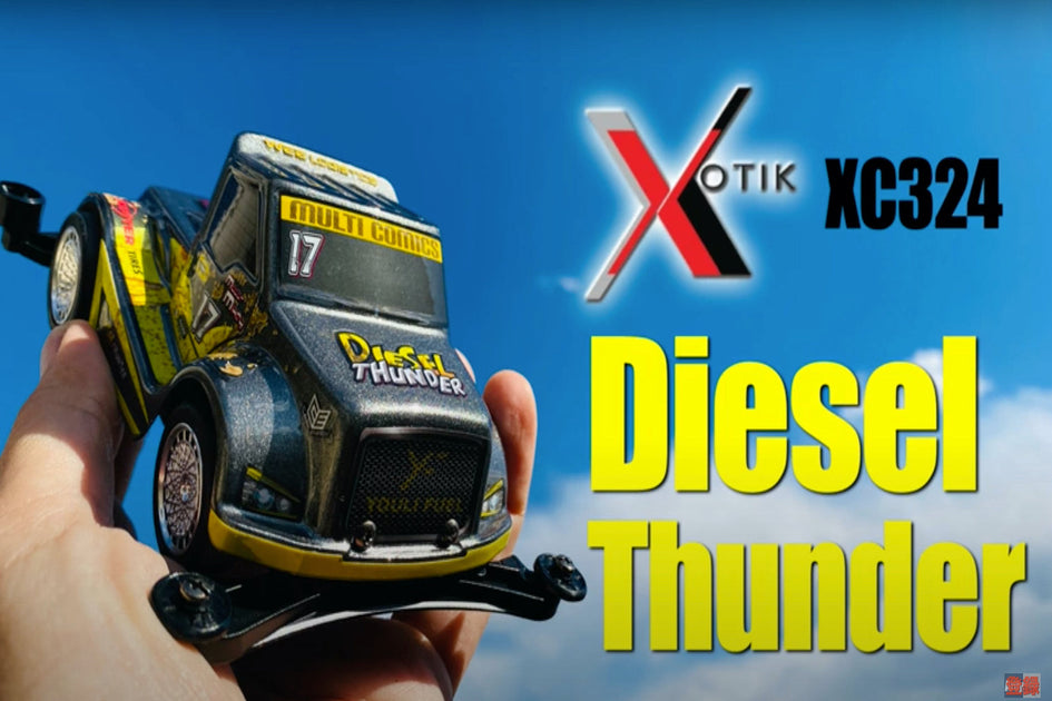 New unboxing and running video of the XOTIK XC324 Diesel Thunder RTR b