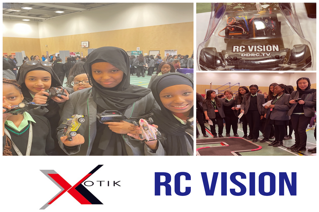 XOTIK and RC Vision promote RC STEM to over 1200 students in the UK