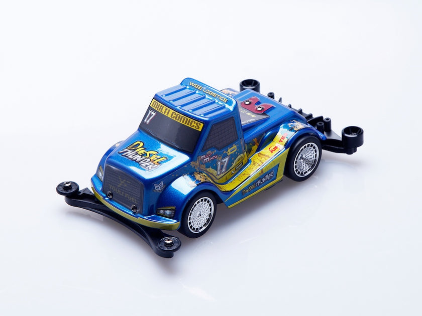 XC324-004DT 1/32 XC324 Diesel Thunder RTR (Blue Metallic) – XOTIK