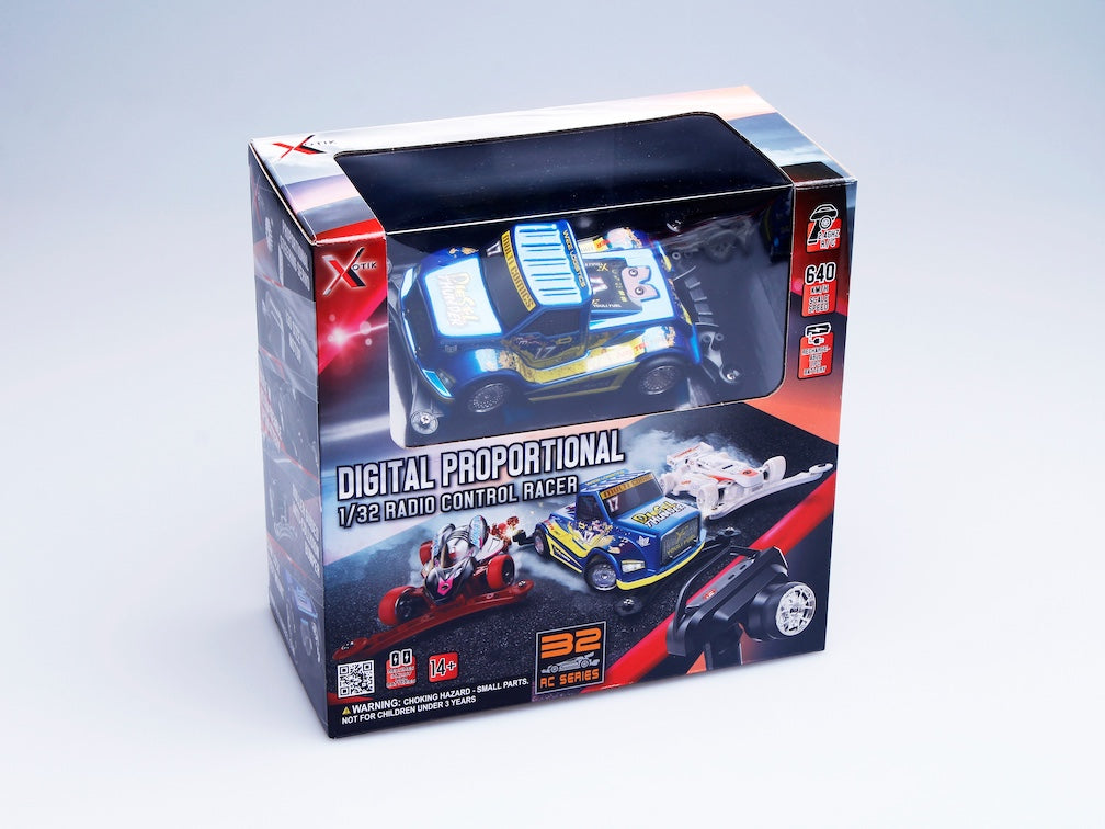 XC324-004DT 1/32 XC324 Diesel Thunder RTR (Blue Metallic) – XOTIK